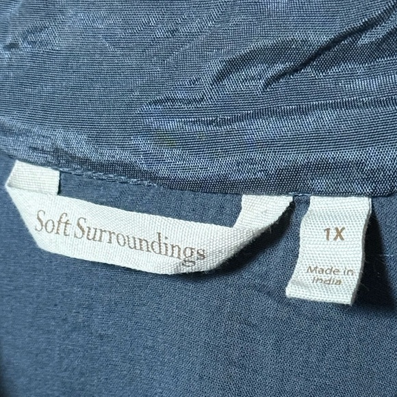 Soft Surroundings | Tops | Soft Surroundings Embroidered Top Boho Tunic ...
